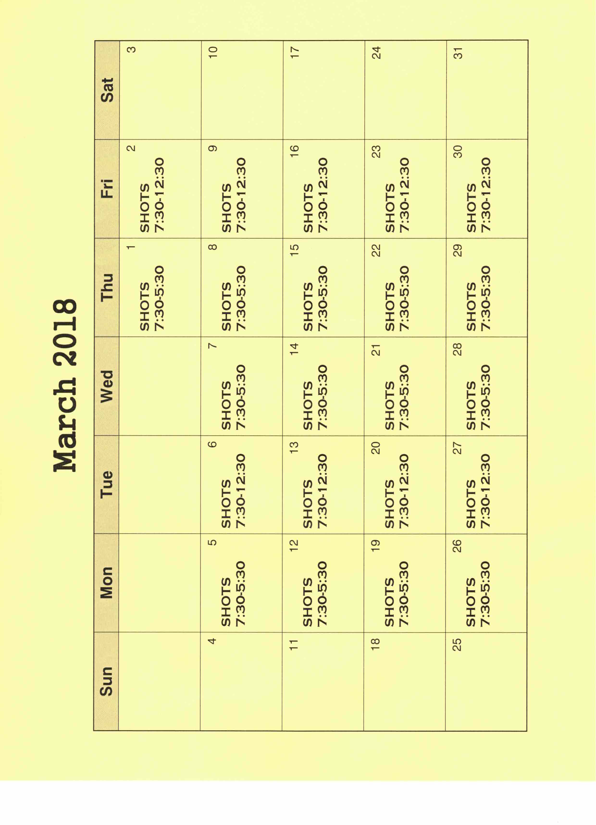 march sch - Allergy and Asthma Center of Duncanville